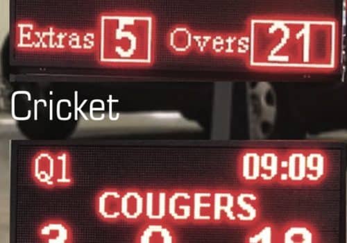 Electronic Digital Scoreboard | Sports Scoreboard | iCatcher Digital Signs